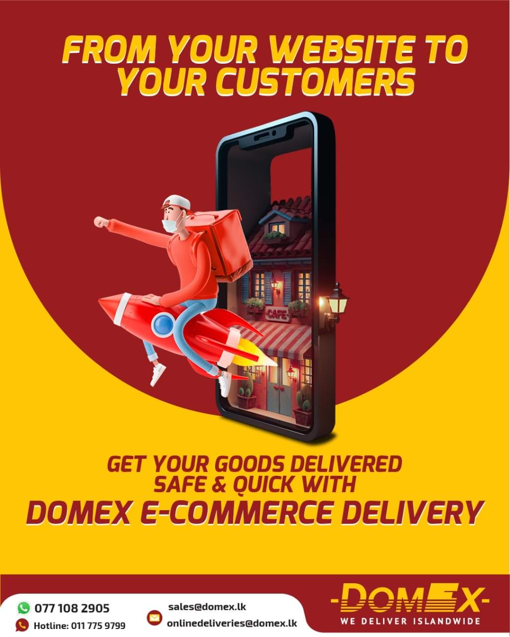 Domex | Courier Service in Sri Lanka | Express Delivery Service
