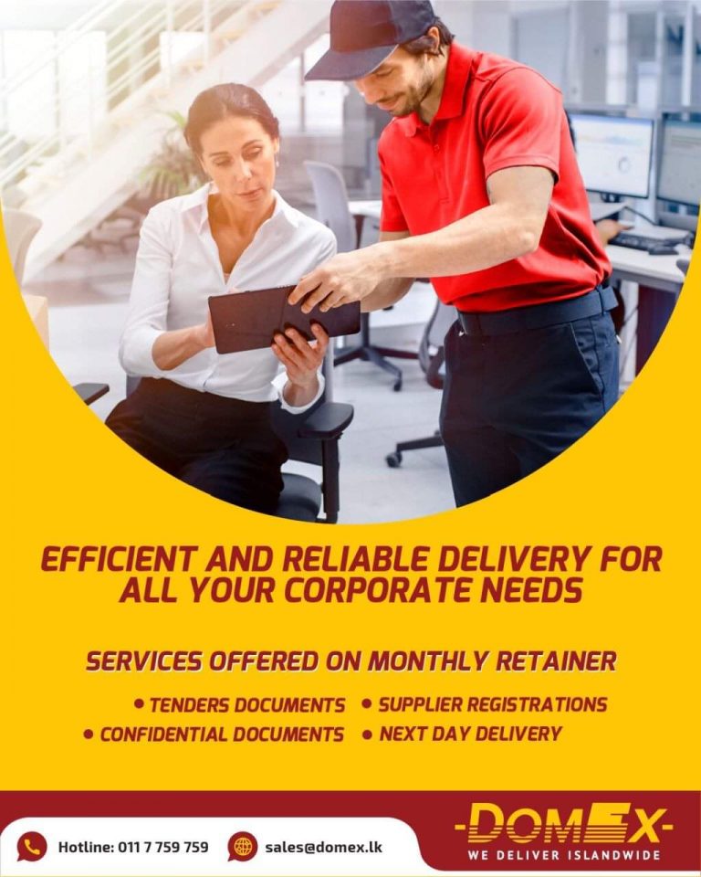 Domex | Courier Service in Sri Lanka | Express Delivery Service