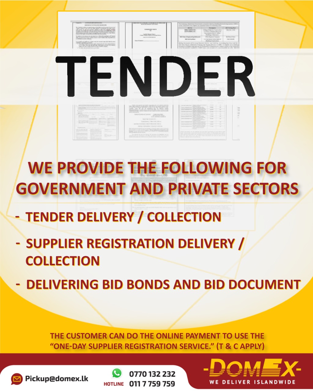 Domex | Courier Service in Sri Lanka | Express Delivery Service